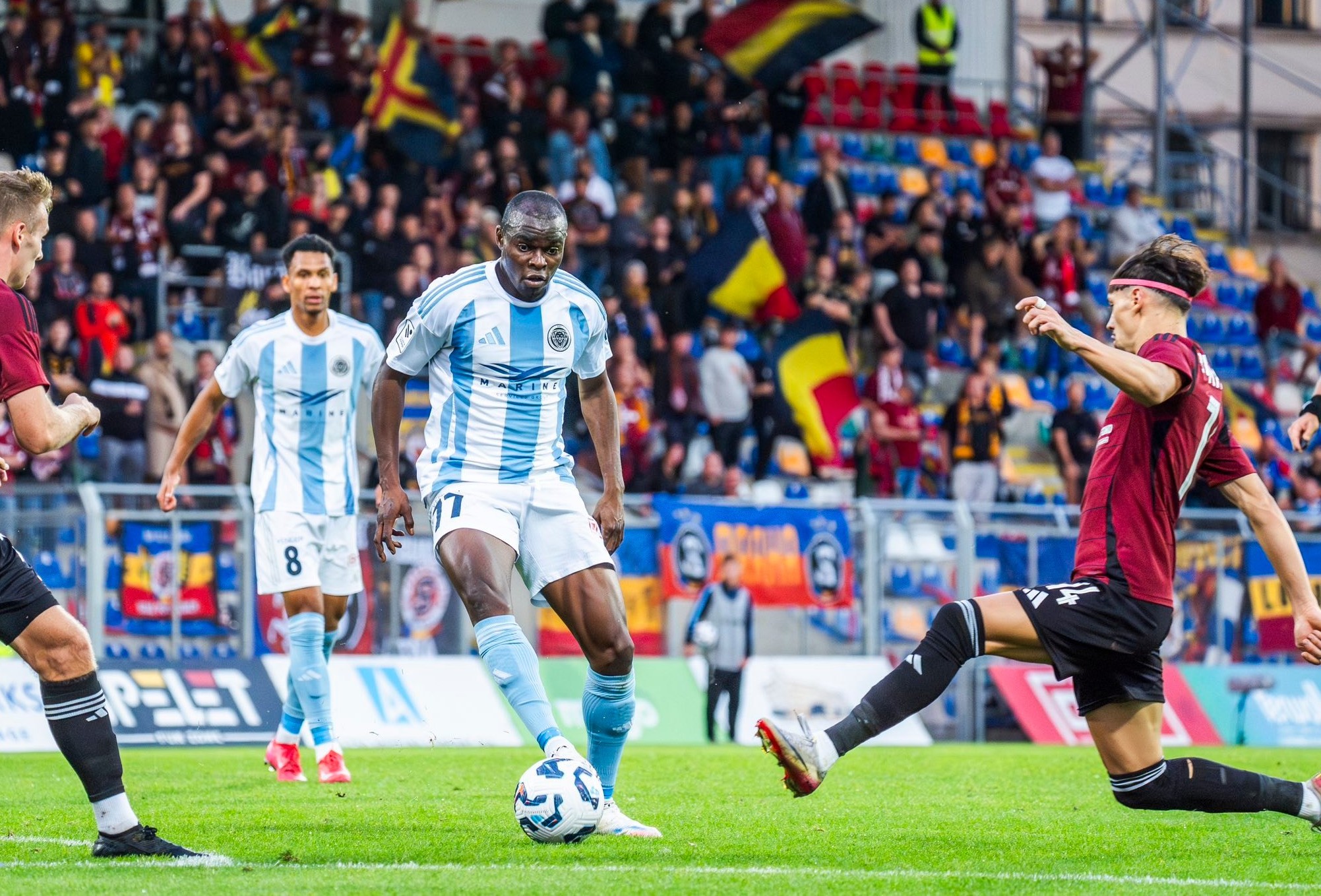 Riga FC fall short despite beating Sparta Prague and are eliminated ...