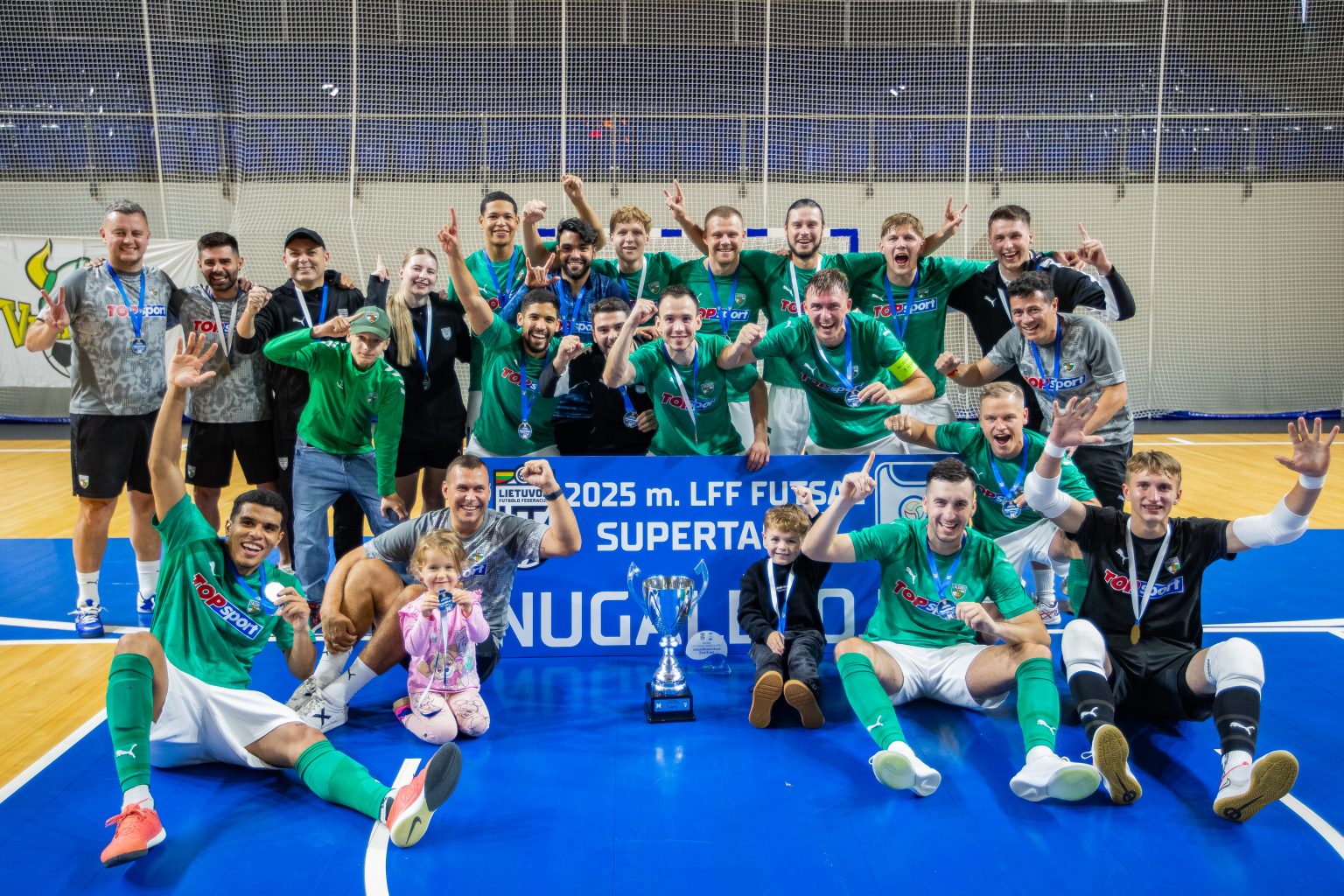 Kauno Žalgiris lift 2025 Lithuanian Futsal Super Cup after beating ...