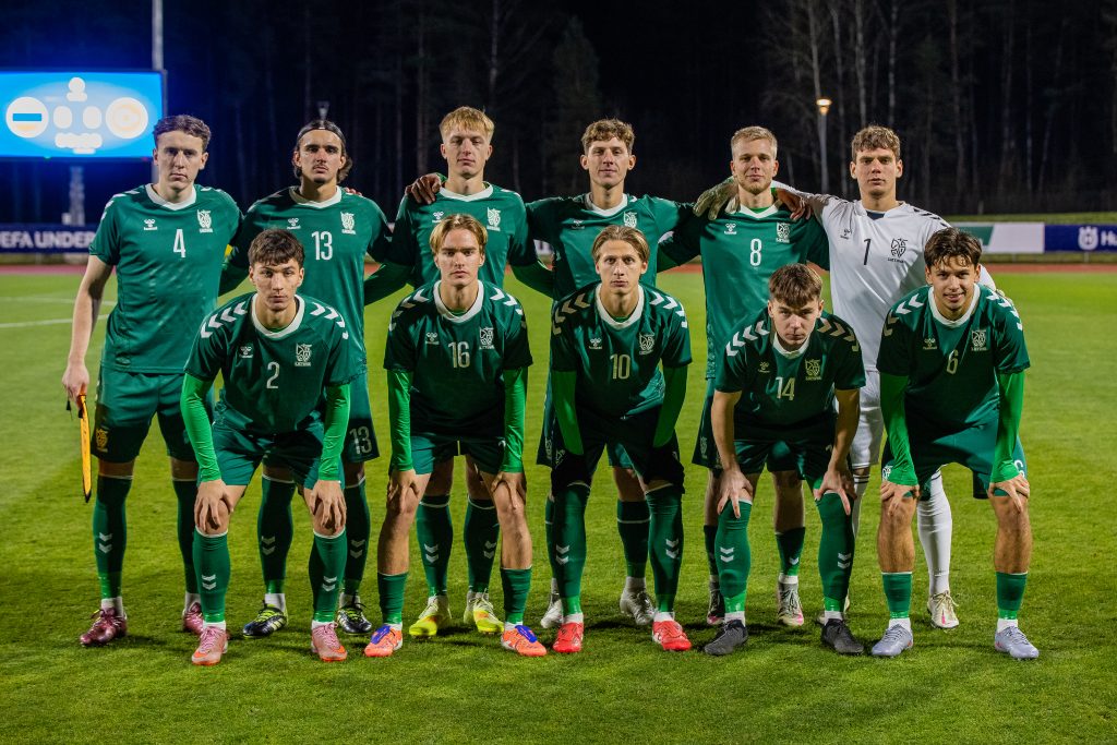 Lithuanian U21 national team suffer a minimal defeat against group ...