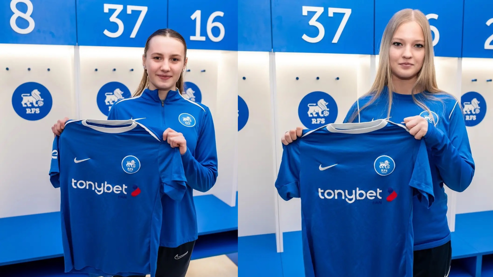RFS Women sign youth internationals Ance Daibe and Ketrīna Vorslova ...