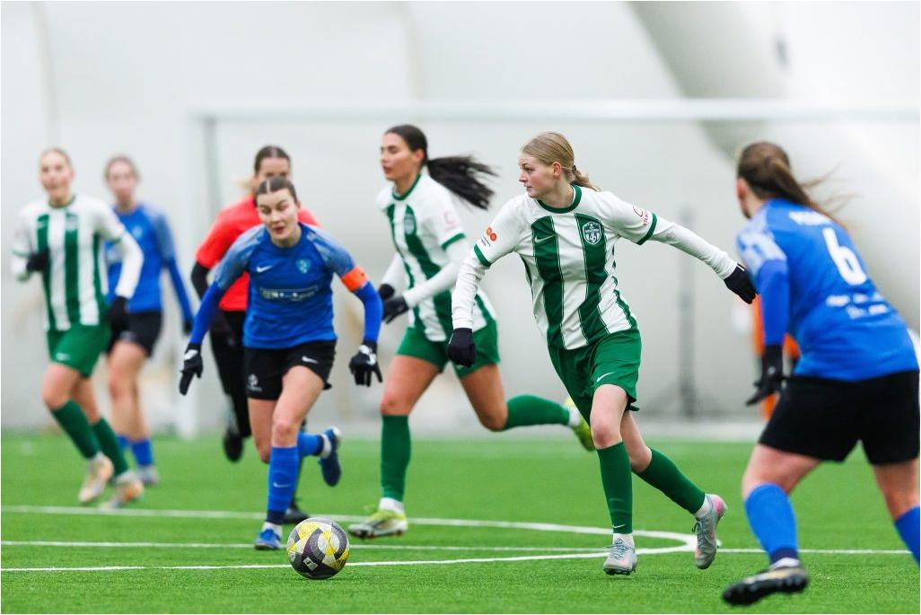 MFA Žalgiris hit five past Saku Sporting as RFS Women grind down Gintra ...